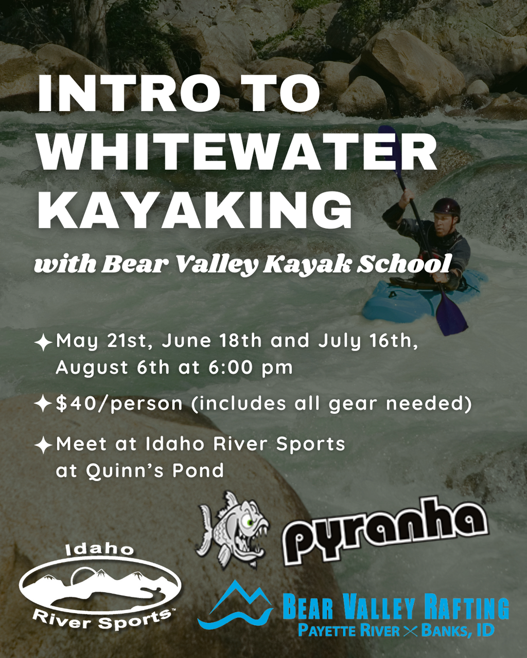Beginner Basics: Intro to Whitewater Kayaking – Idaho River Sports